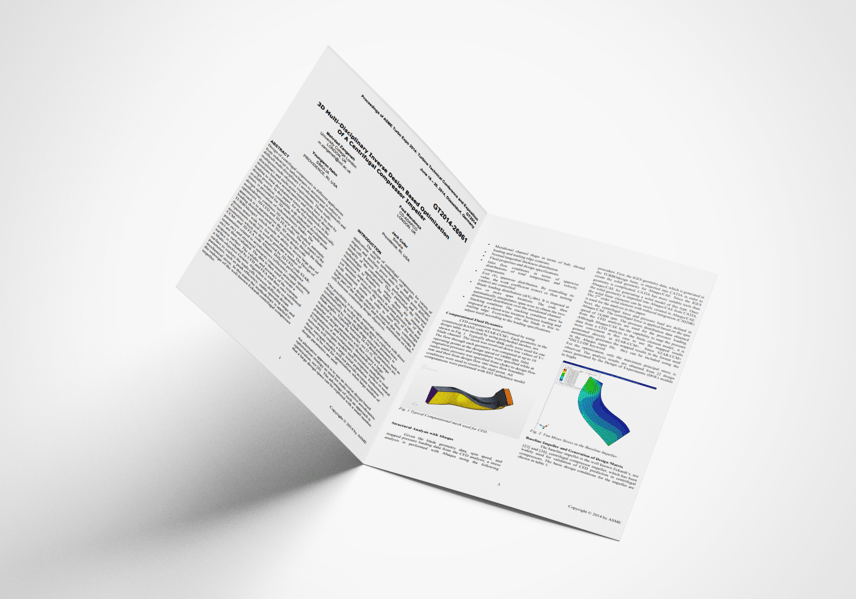 3D Multi-Disciplinary Inverse Design Based Optimization of a ...